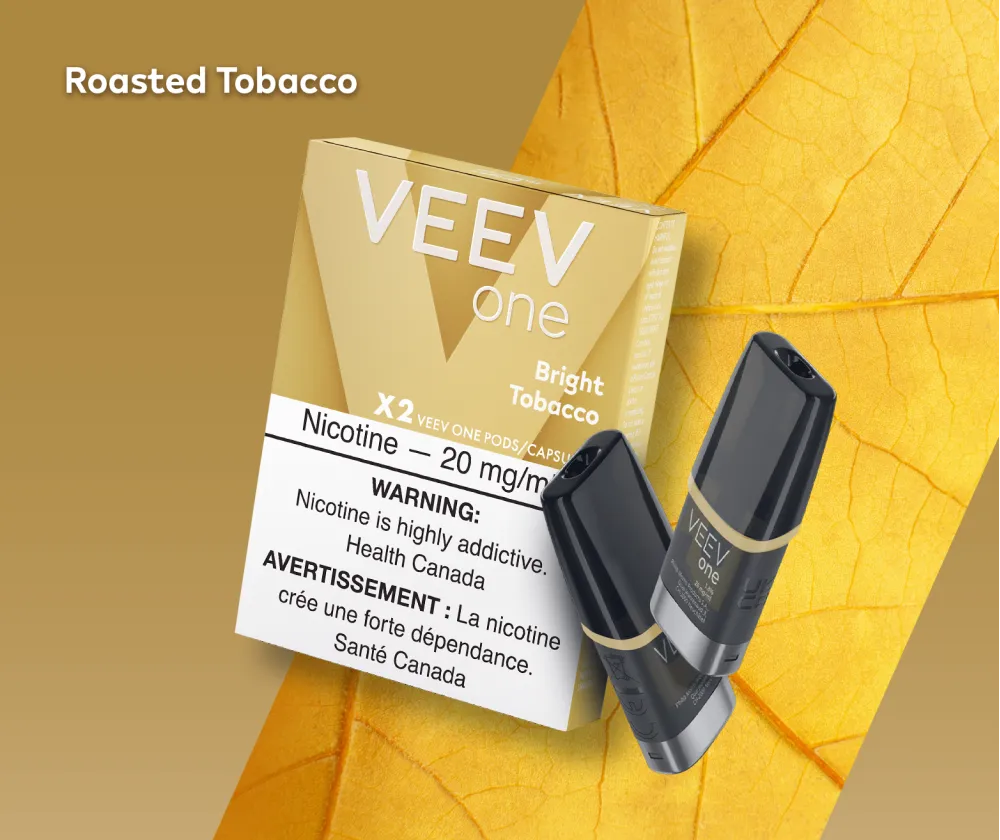 Bright Tobacco By Veev e cigarette pods | Twisted Sisters Vape Shop