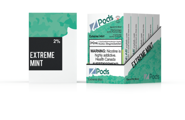 Z PODS Extreme Mint by Z labs | Twisted Sisters Vape Shop